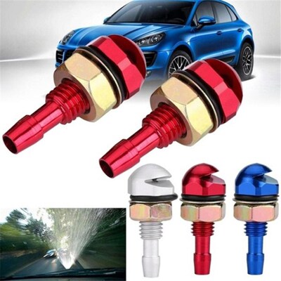 2Pcs Fan-Shaped Windscreen Washer Wiper Car Universal Water