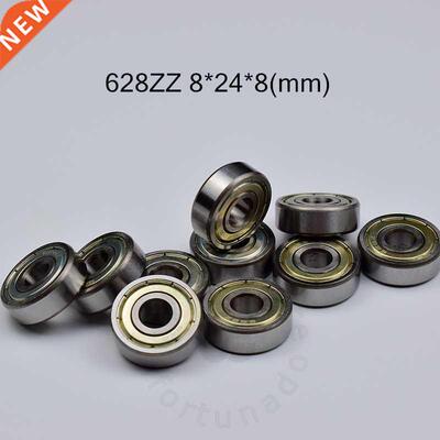 10pcs 628ZZ 8*24*8(mm) free shppng chrome steel Metal Sea