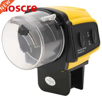 1Pc Digital Automatic Electrical Plastic Fish Feeder Timer H
