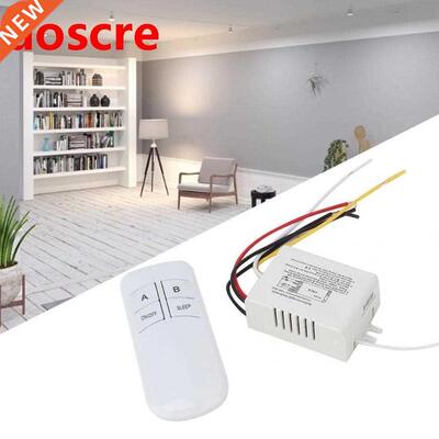 YAM-802 2 Ways ON/OFF 220V Digital Wireless Remote Switch Wa