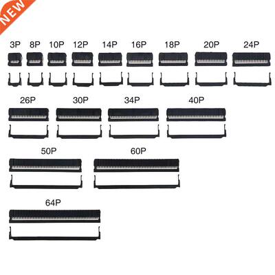 5PCS FC-6-64Pin 8P 10P 12P 14P IDC Socket Pin Dual Row Pitch