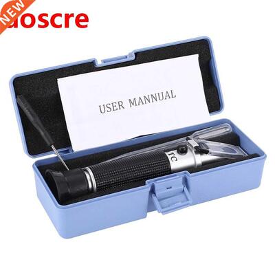 Dual Scale Sea Water Salinity Refractometer Meter Salimeter