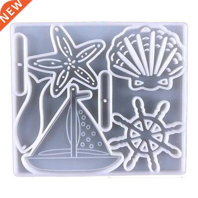 Sailboat Wall Hanging Glue Mold  Starfish Keychain Pendan