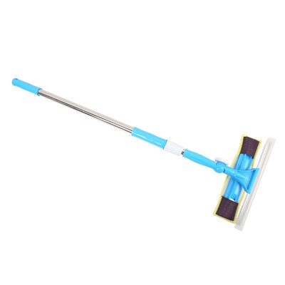 Retractable Lever Window Squeegee Cleaner Tool WIth Bold Tub