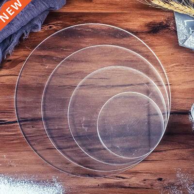 2PCS Acrylc Cake Scraper Smoother Adjustable Fondant Spatul