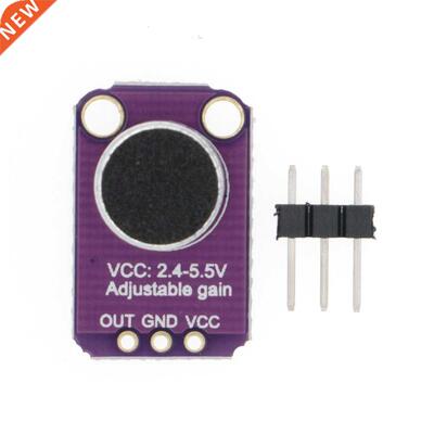Electret Microphone Amplifier MAX4466 Adjustable Gain Breako