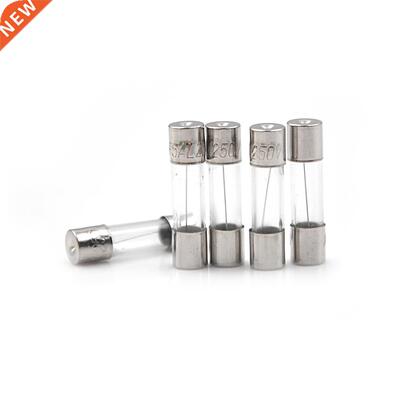 100PCS/lot Glass Fuse Tube 0.5A 1A 3A 3.15A 5A 10A 15A 20A