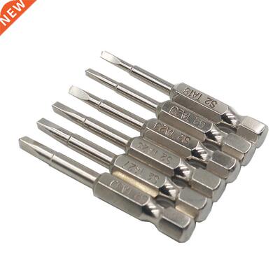 6Pcs S2 Steel Triangular Screw Bits Magnetic Screwdriver Bit