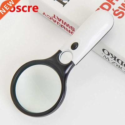 3X 45X Magnifier 3LED Illuminated Aid Seniors Reading Micros