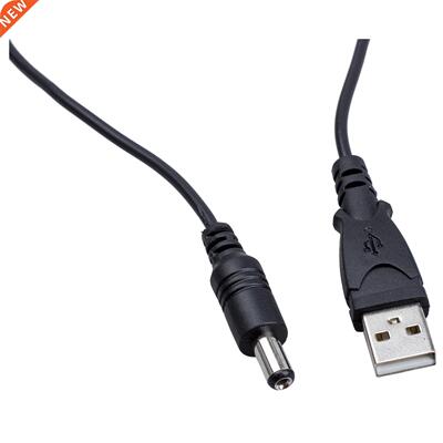 SHGO USB to 5.5mm / 2.1mm 5V DC Barrel Shaped Jack Power Cab