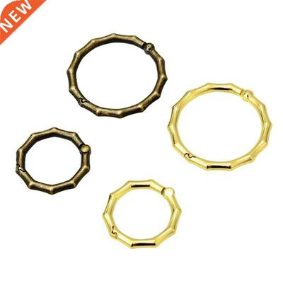 Loose Leaf Binder Rings 2 Size Metal Ring Paper Holder Key B