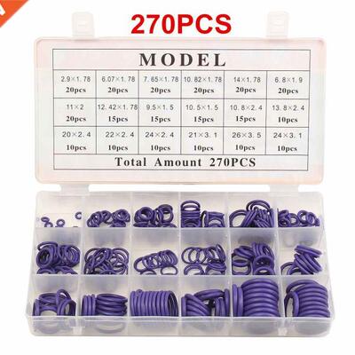 Air Conditioning Rubber Washer Assortment 270pc/set for R22