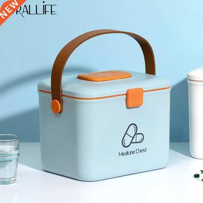 Urallife Household Large Capacity Medicine Box Household Po