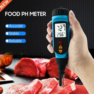 PH818M PH Meter for Food Processing 2 in 1 Food PH Tester So