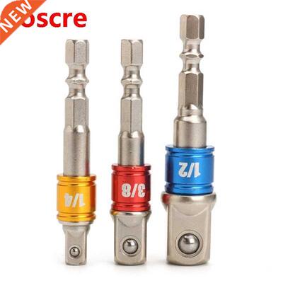 3Pcs/set Power Screwdriver Extension Drill Bits Adapter 1/