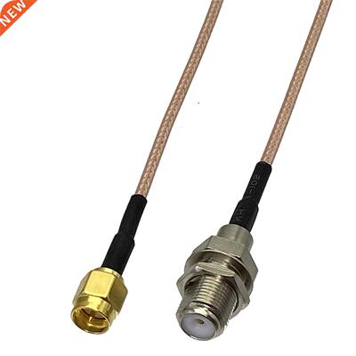 1pcs RG316 F TV Female Jack Bulkhead Nut to SMA Male Plug RF