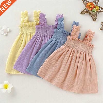 New Summer Dress Toddler Kids Baby Girls Lovely Birthday Clo