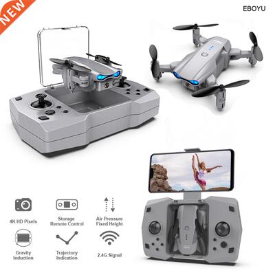 EBOYU KY906 Fdable Mini RC Drone WiFi FPV 4K HD Camera Gif