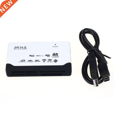 TF Card Reader USB 2.0 for SD XD MMC MS CF SDHC Micro SD M2