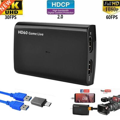EZCAP 266 HDMI Video Capture Box Live Streaming Capture Devi