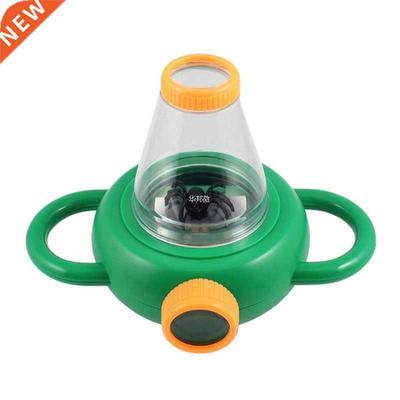 Portable 3x Dual-way Bug Insect Viewer Magnifier Magnifying