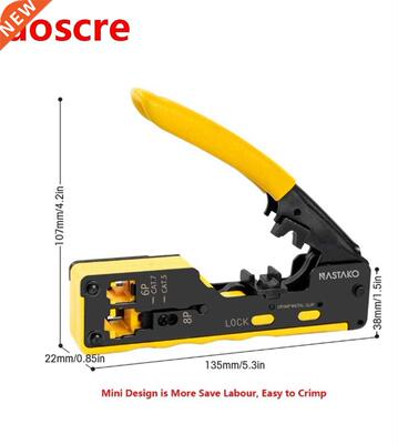 All in One EZ RJ45 Tool Network Crimper Cable Crimping Tools