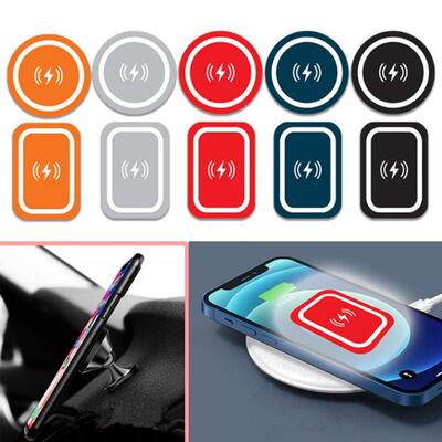 50pcs New colorful Metal Plate Disk For Wireless Charger Mag