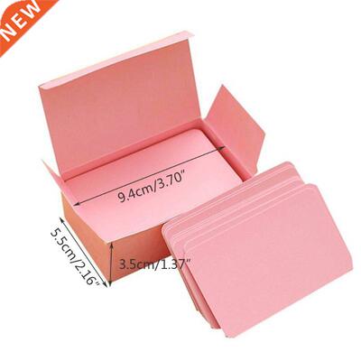 100PC Small Blank Paper Message Note Business Cards Double-S