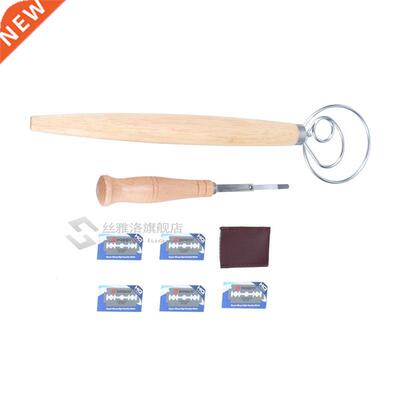 Bread Lame Danish Whisk Set Danish Dough Whisk Mixer Blender