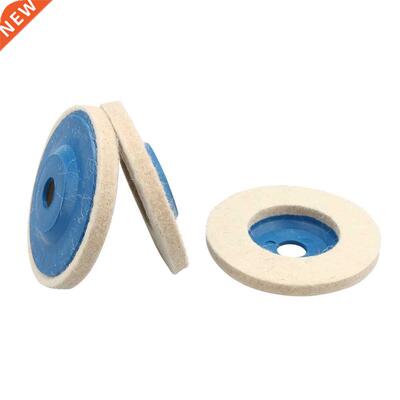 1/3pcs 4 Inch Wool Polishing Pads Buffing Angle Grinder Whee