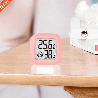 Mini Indoor Thermometer Home Bedroom Electronic Digitl Temp
