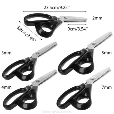 23.5cm Zig Zag Sewing Cut Dressmaking Tailor Shear Pinking S