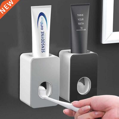 Wall Mounted Automatic Toothpaste Dispenser Squeezers Bathro