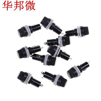 5*20mm porte-fusile en verre 5x20 noir assurance tue prise