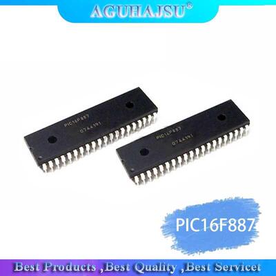 1PCS PIC16F887-I/P PIC16F887 16F887 DIP40 Embedded-microcon