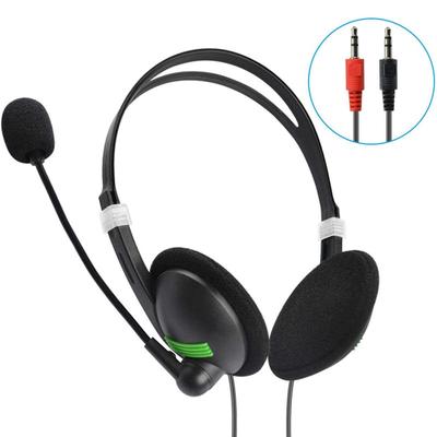 440 Wired 3.5mm Plug Headphone Stereo Noise Reduction Headse