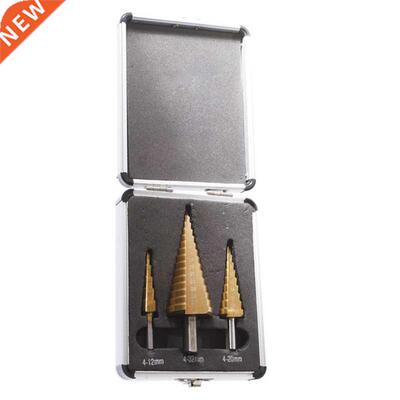 Step Drill Bits 4-12mm 4-20mm 4-32mm HSS Straight Slot Titan