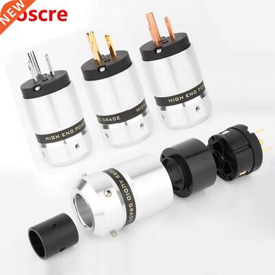 Prefar H End Audo power plug Alumnum metal US Power Plug