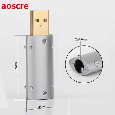 Monosaudio A50G/B50G 24K Gold Plated USB2.0 Plug USB Connect