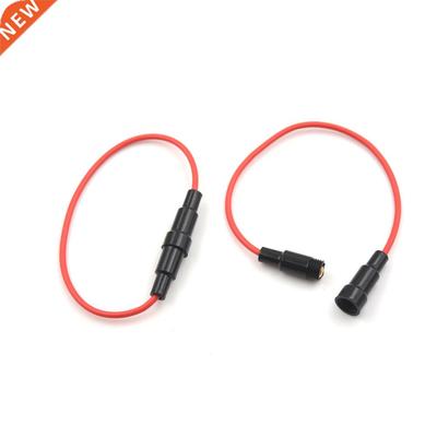 5*20mm Glass Fuse Holder Screw Type Wire Cable 250V Glass F