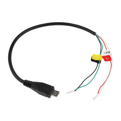 Micro USB To AV Out Cable Cord Wire Line for Latest SJ4000 A
