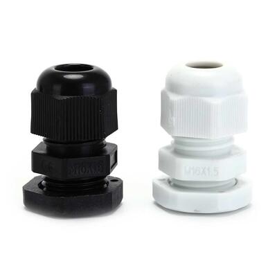 10pcs IP68 M16 X 1.5 Cale CE Nylon Cale Gland Connector l