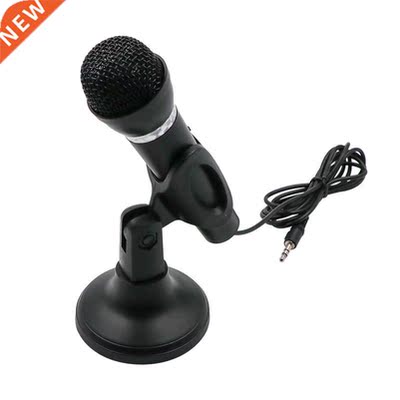 Condenser Microphone 3.5mm Plug Home Stereo MIC Desktop Stan