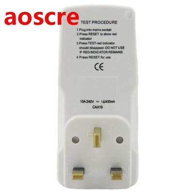 UK 1A Converter Socket Safety Smart Home Circuit Breaker Cu