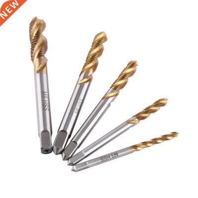 5pc Hss Spiral Point Tap raight Flute Metric Machine Screw