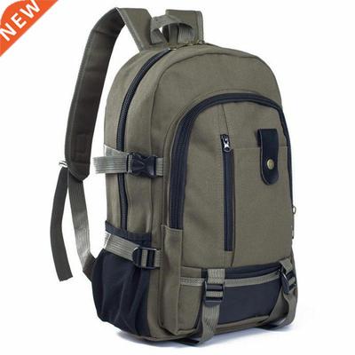 Men Vintage Backpack Rucksack Travel Sport Schoolbag Campin