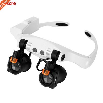 Headband Magnifier Magnifying Glass Eye Loupes Eyeglass Sty