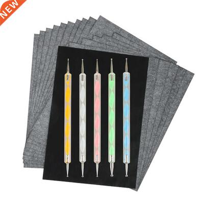 100sheets/set Graphite Tattoo Stencil School Wood Fabric Car