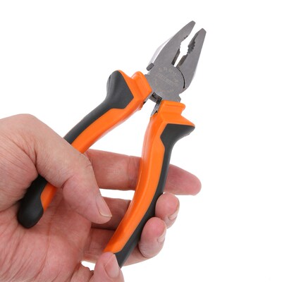 6 Inch Multi-Functional Non-slip Handle Diagonal Pliers Flat
