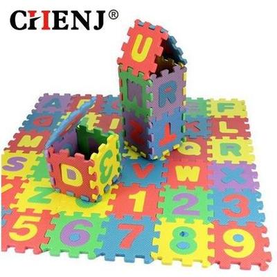 36pcs Baby Kids Mathematics Teaching Resources Alphanumeric